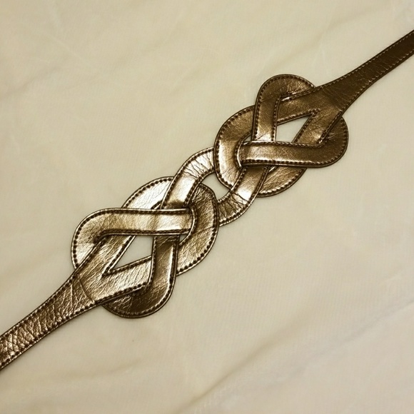 Accessories | Bronze Metallic Belt | Poshmark